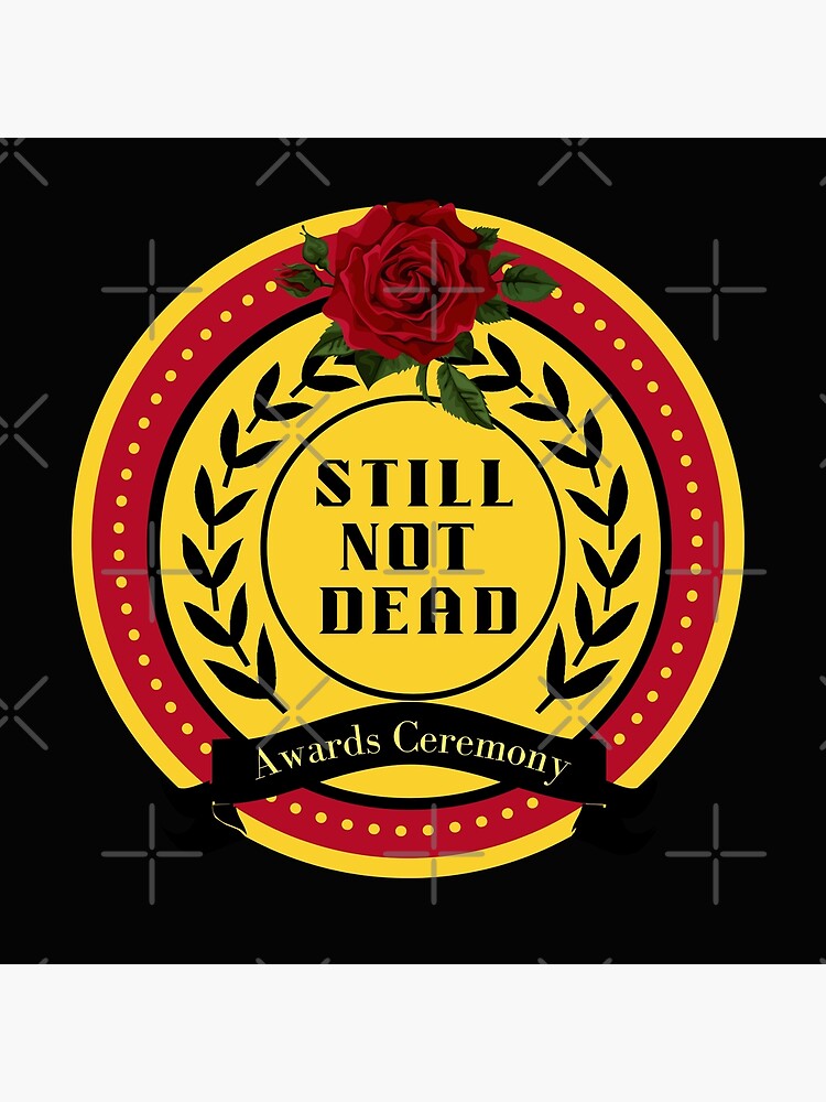 "STILL NOT DEAD AWARD CEREMONY CERTIFICATE! RED ROSE DAY OF THE UNDEAD ...