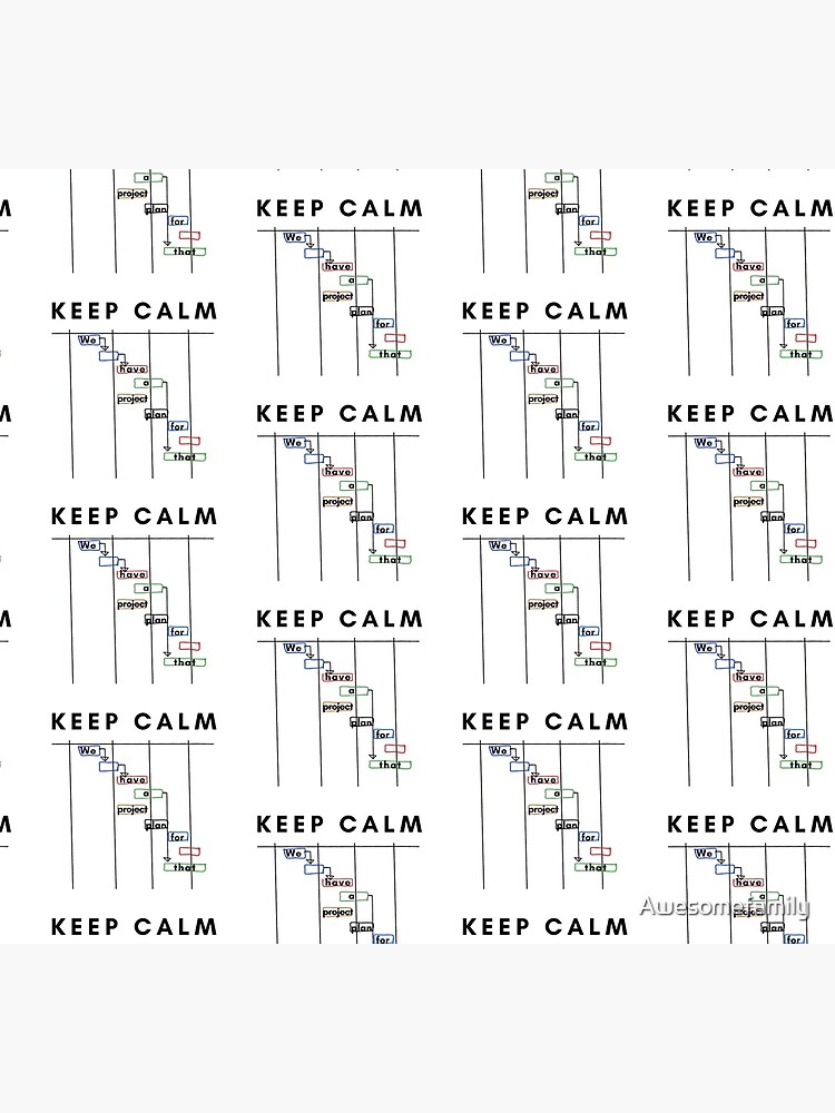 "Keep Calm Project manager project plan gantt" Socks for Sale by ...