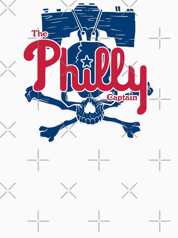 "The Philly Captain (Slugger Logo)" T-shirt for Sale by dancmaster ...