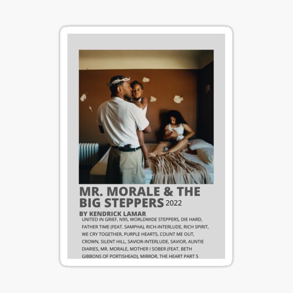 "Minimalist Kendrick Lamar Album Poster " Sticker for Sale by cassiuzoe ...
