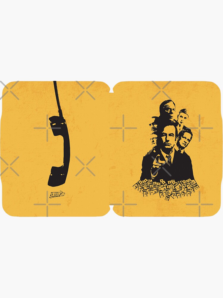 "Better Call Saul" Sticker for Sale by cynthyaart | Redbubble