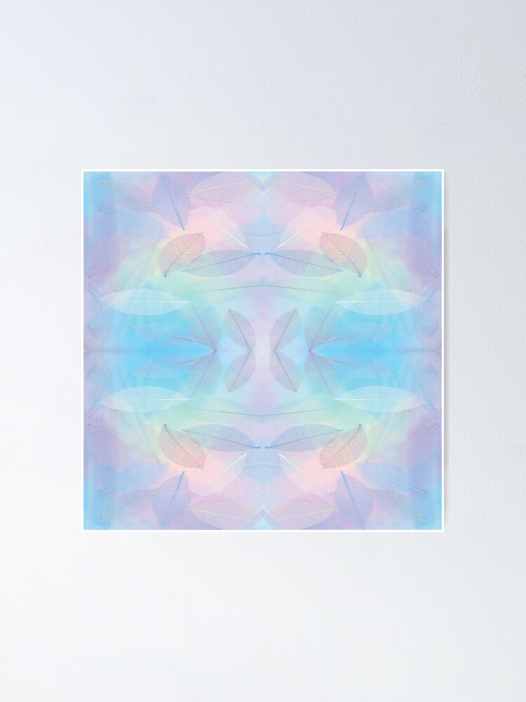 "decorative floral pastel colors" Poster for Sale by ErhanArt | Redbubble