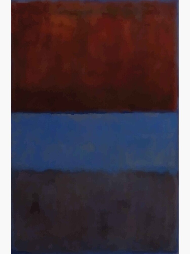 "Mark Rothko " Sticker for Sale by ValeriePhorace | Redbubble