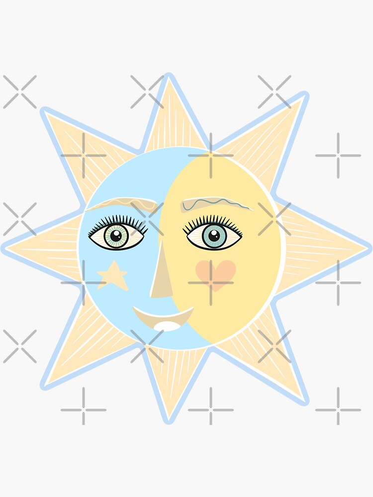 "Trippy Hippy Sunshine " Sticker for Sale by TheCharmedTarot | Redbubble