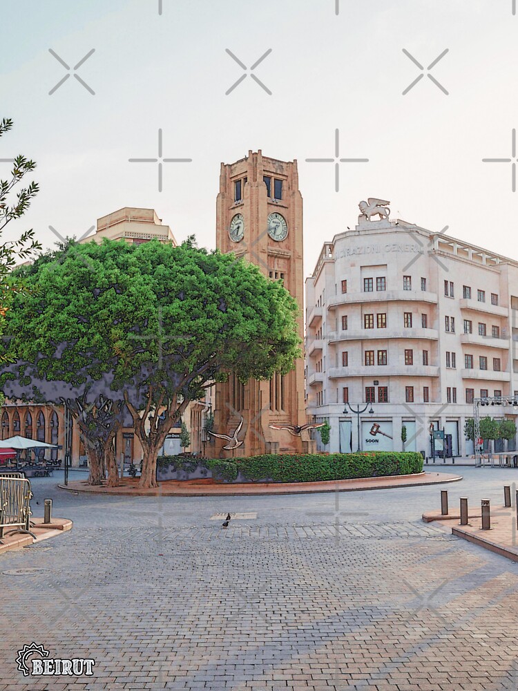 "Beirut Lebanon City" Sticker for Sale by PostersStickers | Redbubble