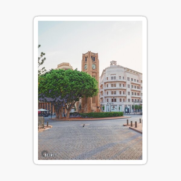 "Beirut Lebanon City" Sticker for Sale by PostersStickers | Redbubble