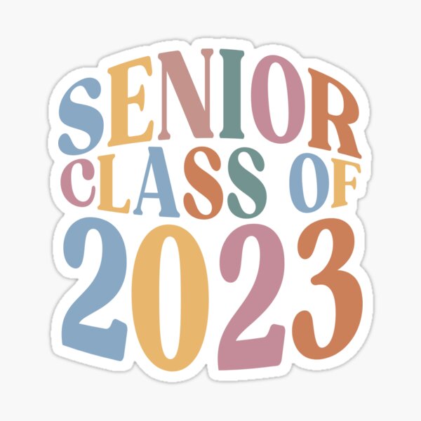 " Just Graduated 2023" Sticker for Sale by BronikowskiART | Redbubble
