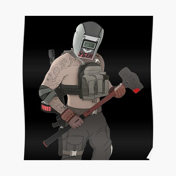 "Tagilla From Escape From Tarkov Drawing Art" Poster for Sale by ...