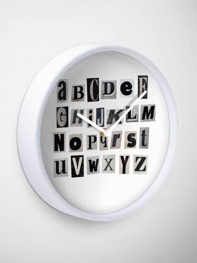 Reloj «Alfabeto divertido de pre kínder hola maestros de regreso a la ...