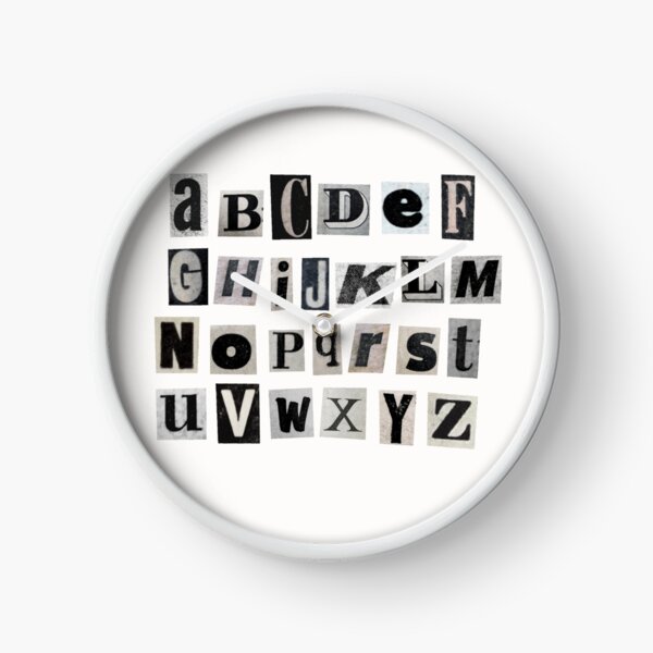 Reloj «Alfabeto divertido de pre kínder hola maestros de regreso a la ...