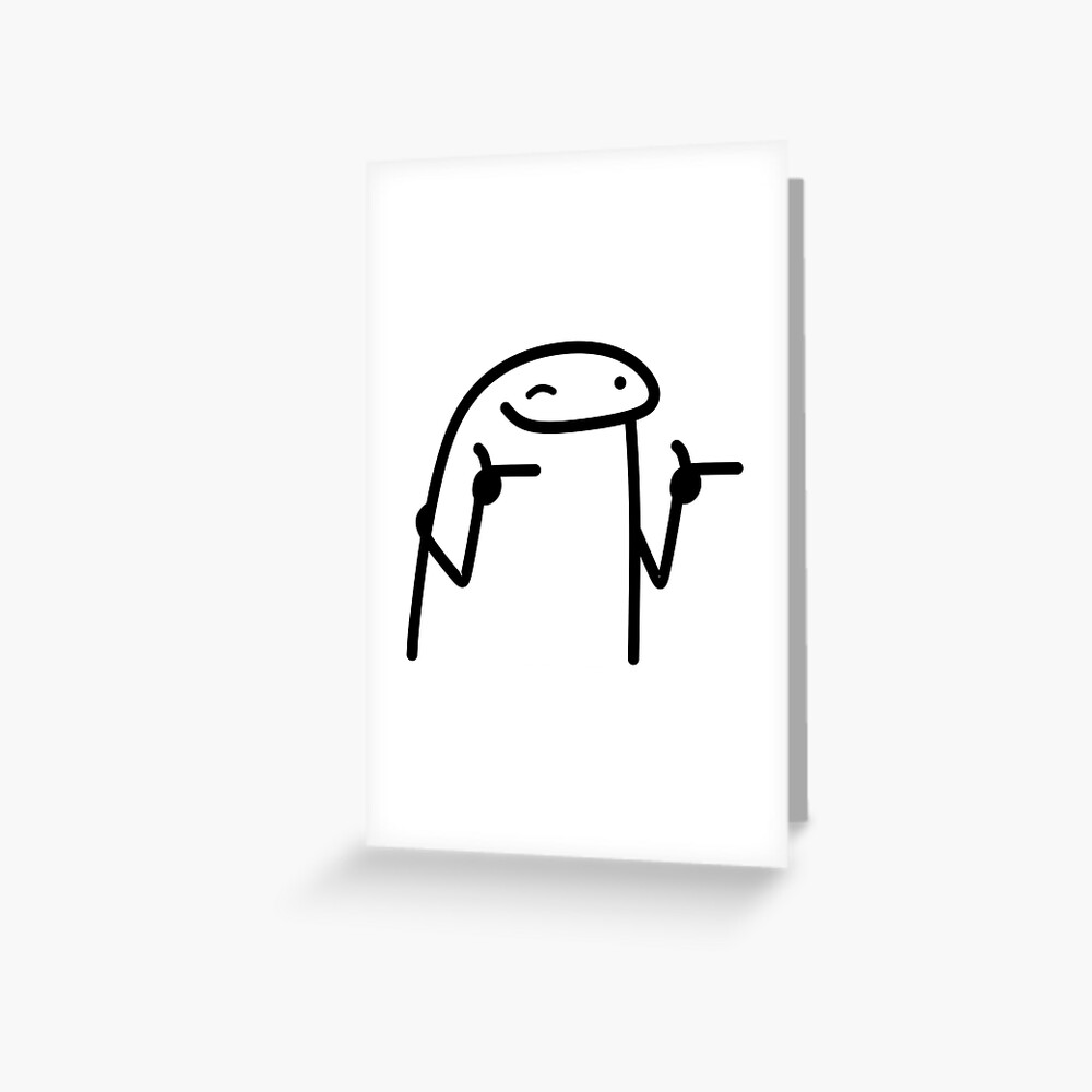 "Flork wink meme stickers " Greeting Card for Sale by ChStockOfficial ...