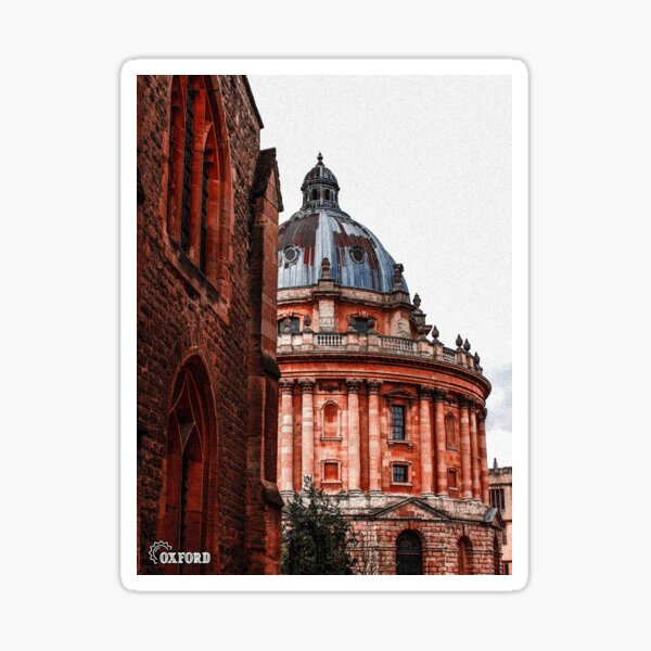 "Oxford UK City" Sticker for Sale by PostersStickers | Redbubble