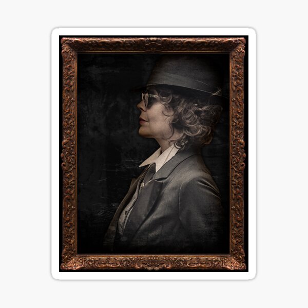 "Elizabeth “Polly” Gray - Frame" Sticker for Sale by vickytoriaq ...
