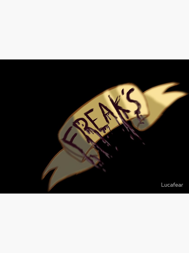 "Freaks Logo" Poster by Lucafear | Redbubble