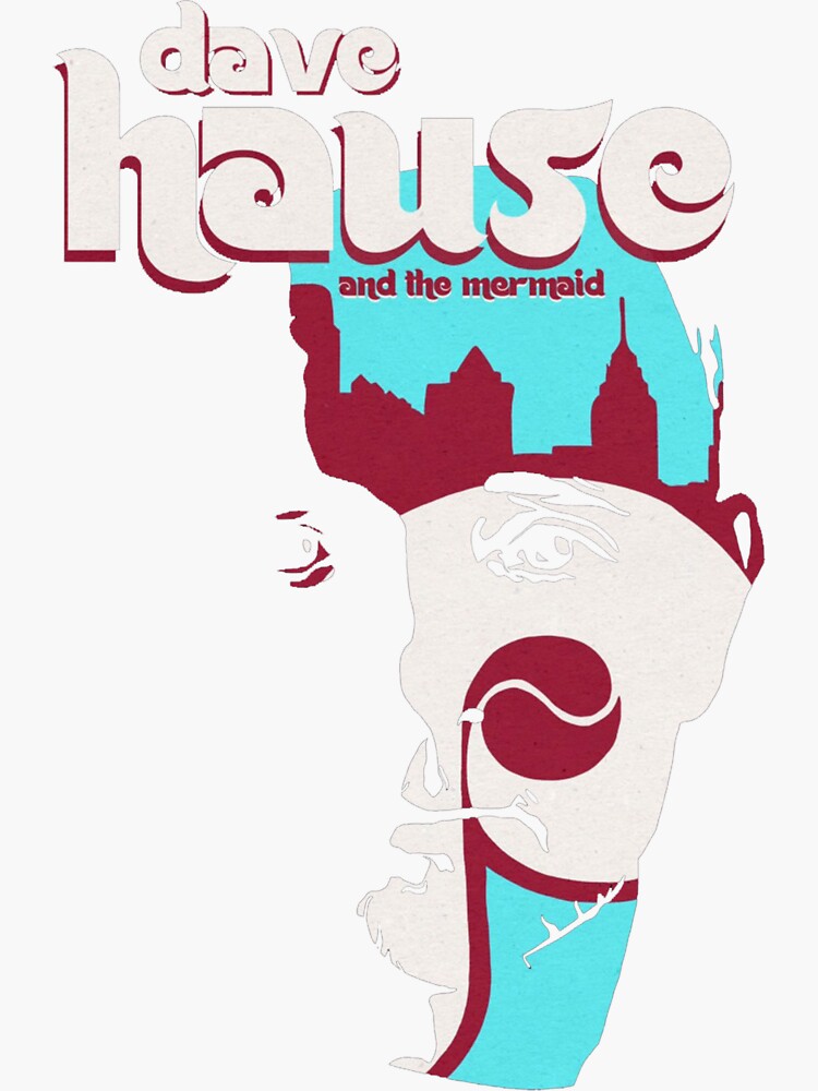"dave hause and the mermaid band cover" Sticker for Sale by merinda609 ...