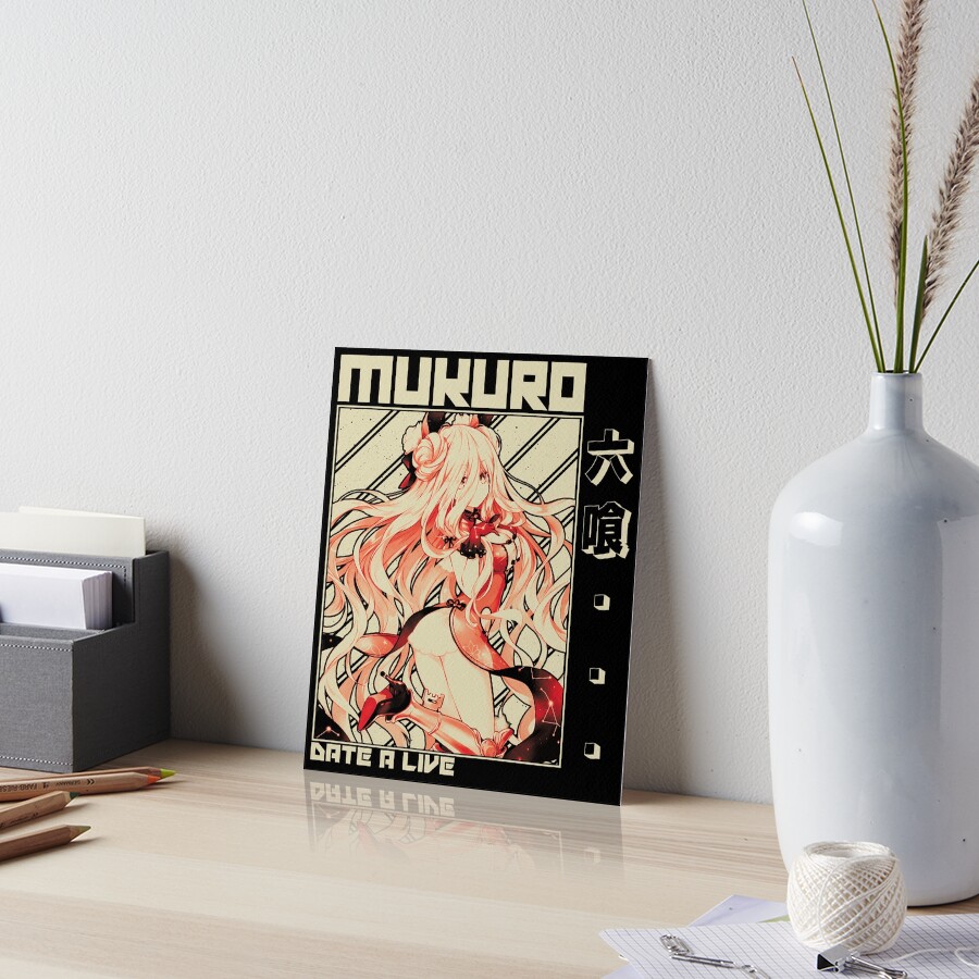 "Mukuro 六喰 | Date A Live" Art Board Print for Sale by B-love | Redbubble