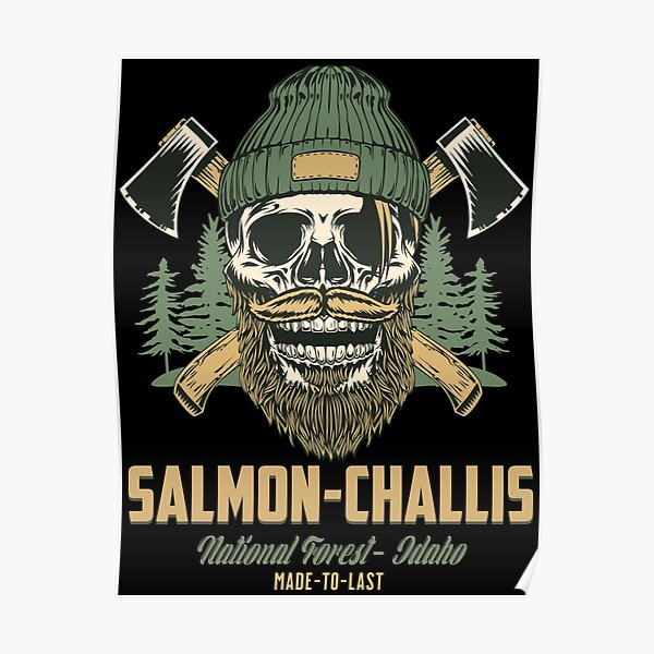 "Salmon challis national forest Idaho" Poster for Sale by THEWFBD ...