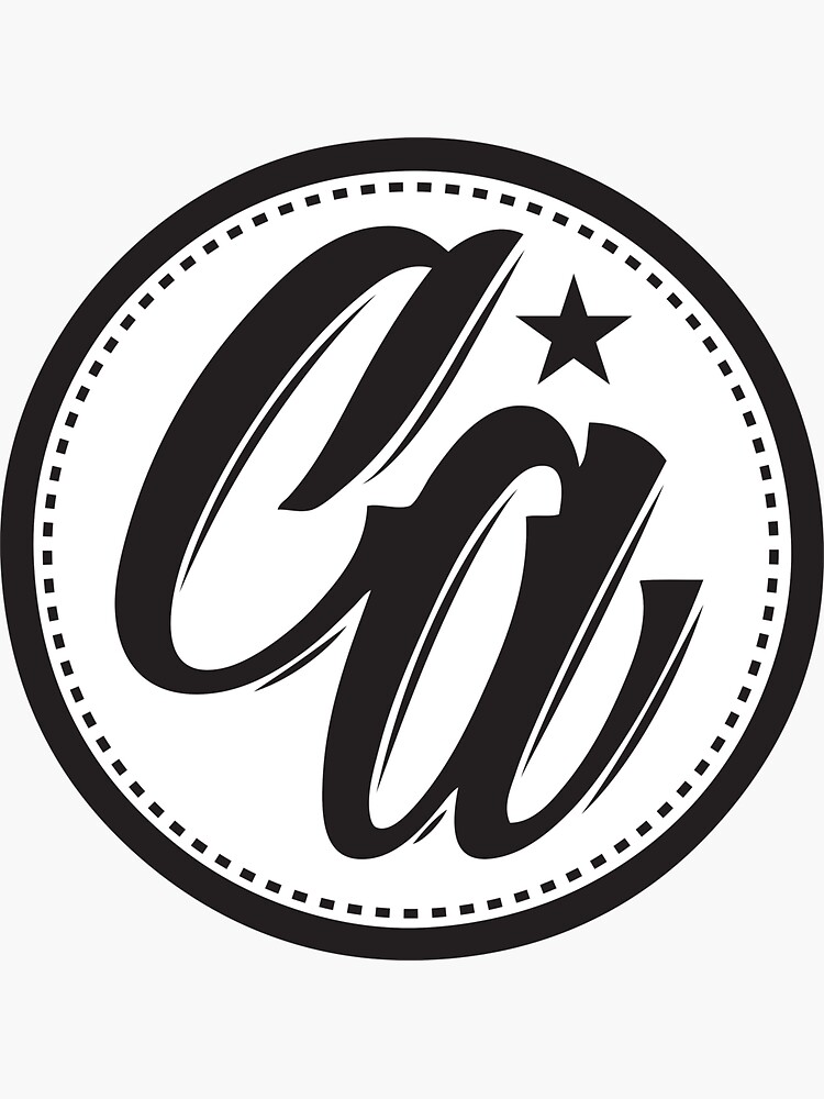 "CA LOGO" Sticker by MADthredz | Redbubble
