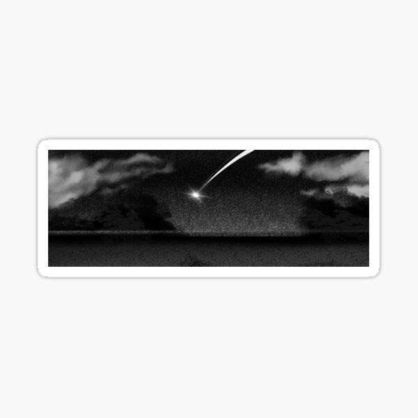 "The falling Star" Sticker for Sale by LHS-Studios | Redbubble