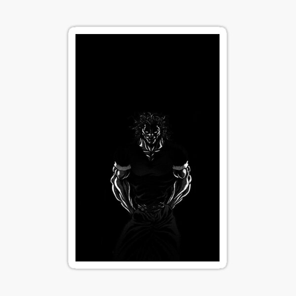 "baki anime" Sticker for Sale by Medshop-art | Redbubble