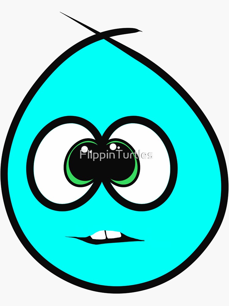 "Water Droplet" Sticker for Sale by FlippinTurtles | Redbubble