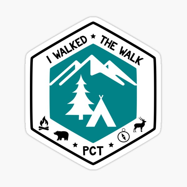 Sticker: Pacific Crest Trail | Redbubble