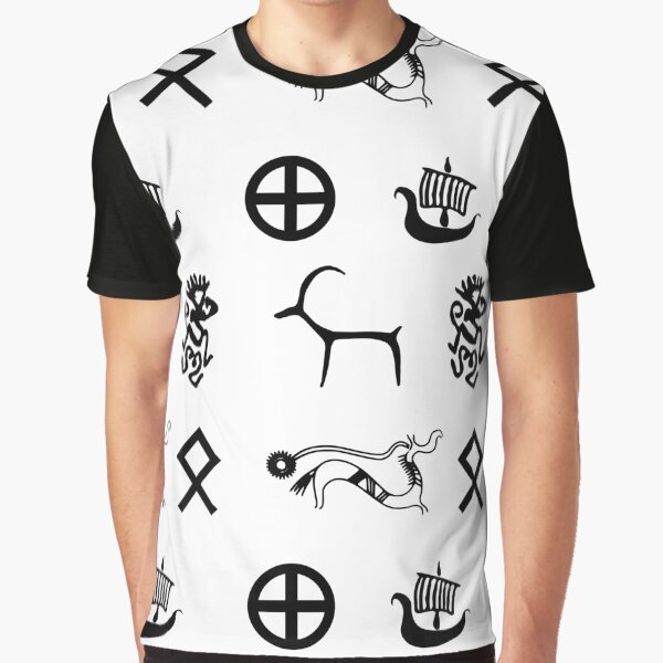 "primitive pattern" T-shirt for Sale by bumblethebee | Redbubble ...