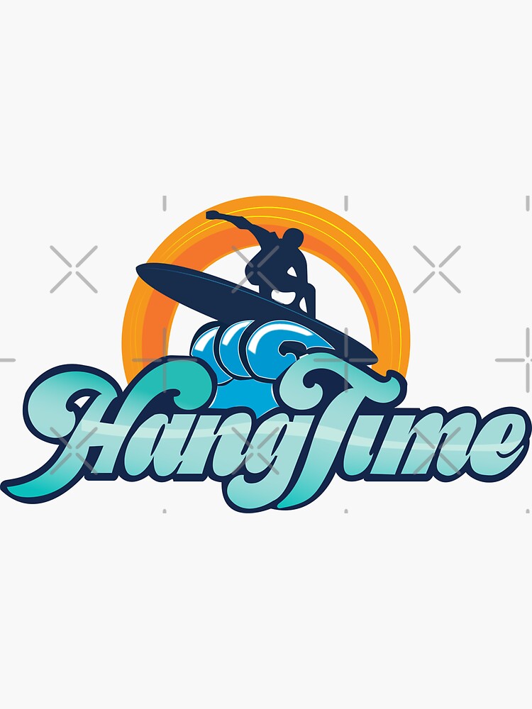 "Hangtime KBF Logo" Sticker for Sale by carowindsfanson | Redbubble