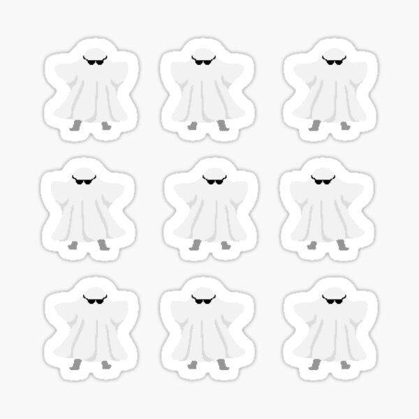 "Dancing Ghost in Sunglasses Sticker Pack" Sticker for Sale by shindeku ...
