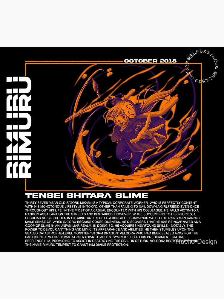"Rimuru tempest - Design" Art Print for Sale by Nacho-Design | Redbubble
