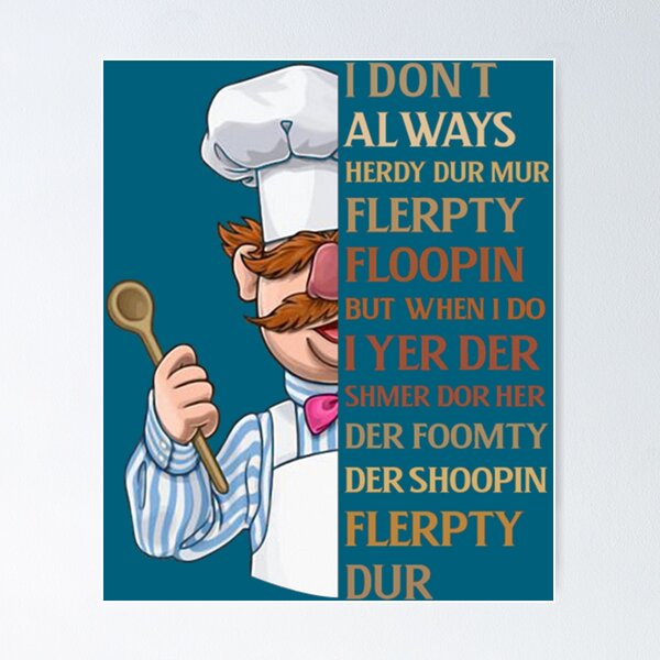 Muppet Chef Quotes The Sweedish Chef : R/nostalgia