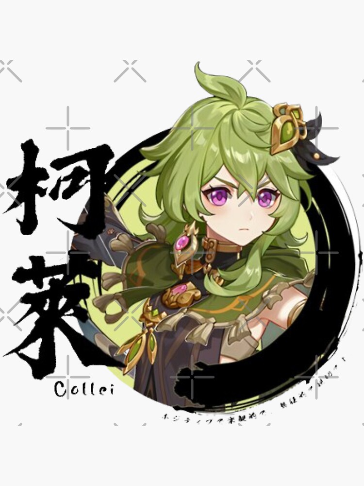 "Collei - Genshin Impact" Sticker for Sale by stvvpy | Redbubble