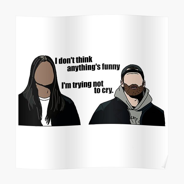 "Shoresy Crying" Poster for Sale by Dmm1999 | Redbubble
