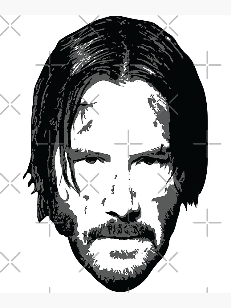 "Active Handsome Strong Style Halloween Christmas John Wick Face Of ...