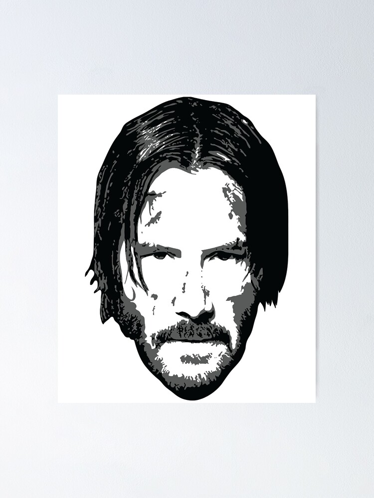 "Active Handsome Strong Style Halloween Christmas John Wick Face Of ...