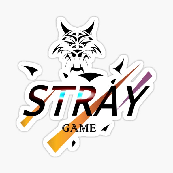 "Stray Cat Stray Design Creative Stray Design " Sticker for Sale by ...