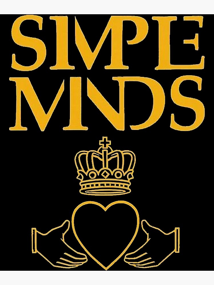 Póster «Combinación triple del logotipo de Simple Minds» de PaulAnnis ...