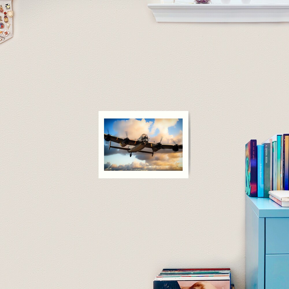 "Lancaster Bomber - Skippy" Art Print for Sale by aviationart | Redbubble