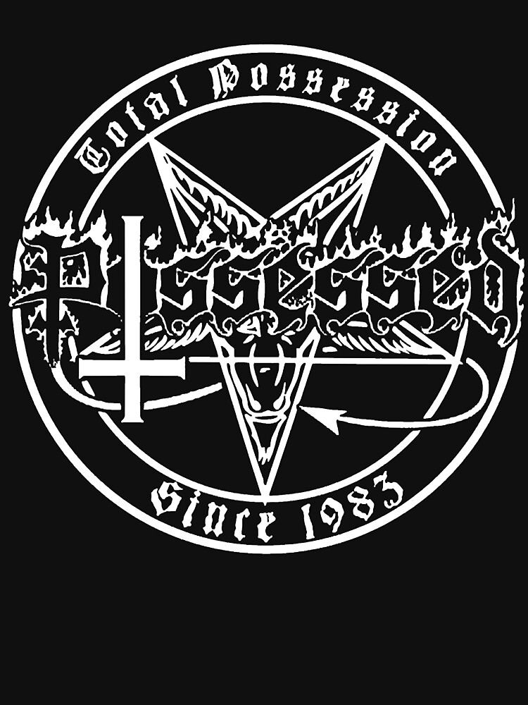 "Possessed artwork logo" T-shirt for Sale by Simmerman | Redbubble ...