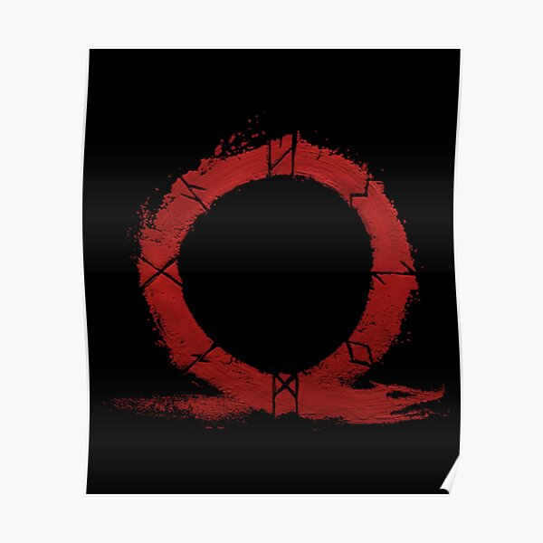 "God of War PS4 - Omega Symbol" Poster for Sale by KosoricRados | Redbubble