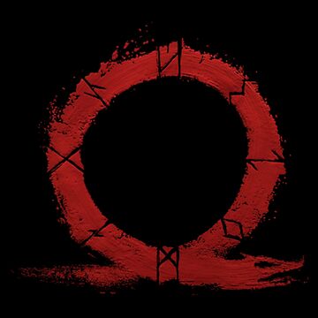 "God of War PS4 - Omega Symbol" Poster for Sale by KosoricRados | Redbubble