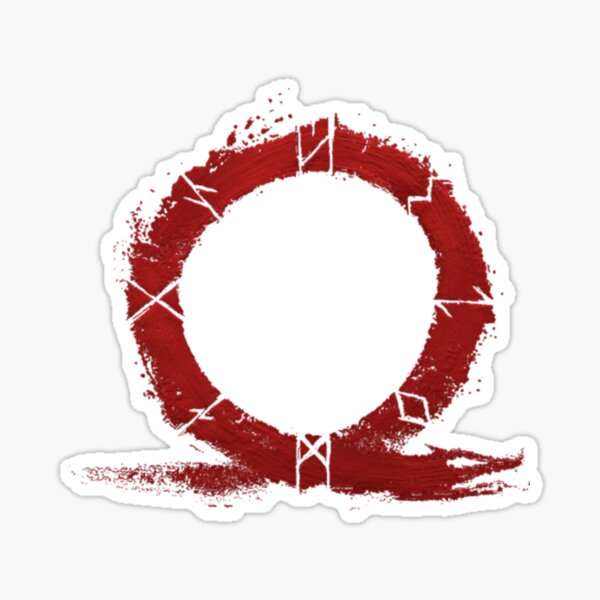 "God of War PS4 - Omega Symbol" Sticker for Sale by KosoricRados ...