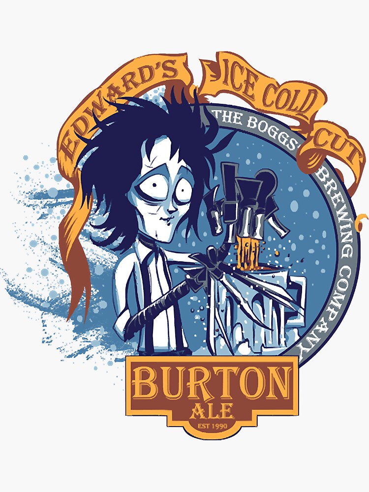 "Edward's Ice Cold Cut " Sticker for Sale by JohnYoung63765 | Redbubble