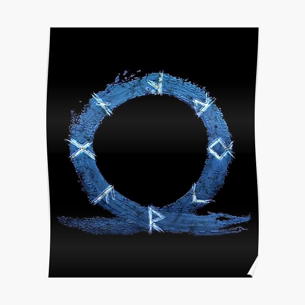 "God of War Ragnarok Symbol" Poster for Sale by KosoricRados | Redbubble