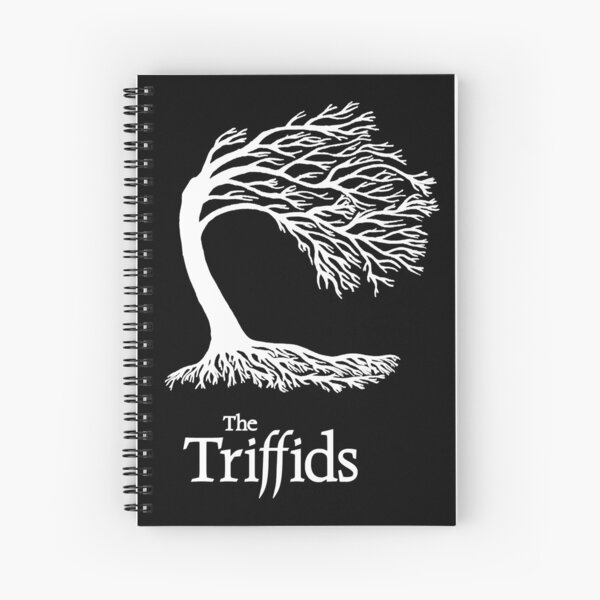 Cuaderno de espiral «Árbol y logotipo de Triffids en blanco - árbol de ...