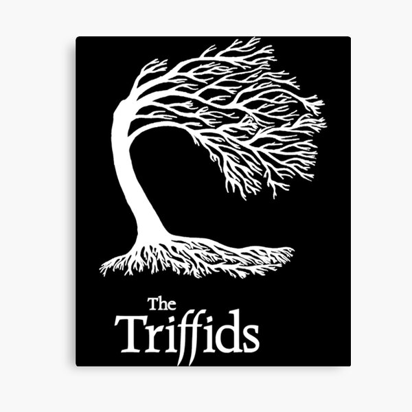 Lienzo «Árbol y logotipo de Triffids en blanco - árbol de Martyn P ...