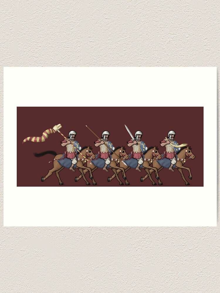 "Roman Cavalry" Art Print for Sale by foojer | Redbubble