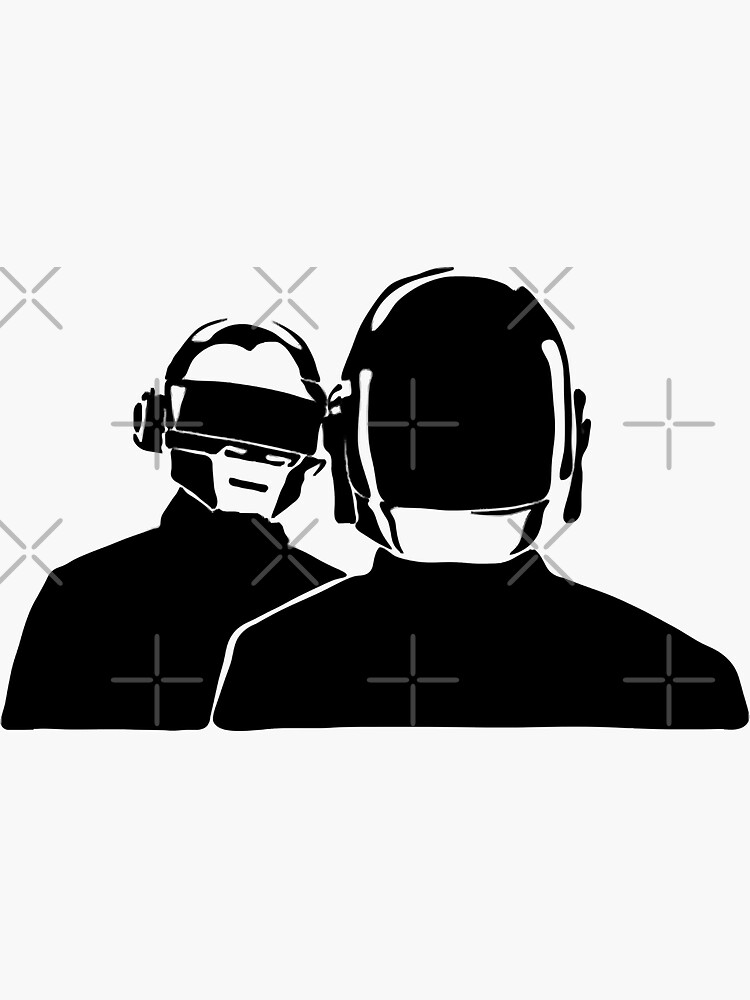 "Special Present Punk French Daft Electronic Music Duo Cool Gifts" Sticker for Sale by ...