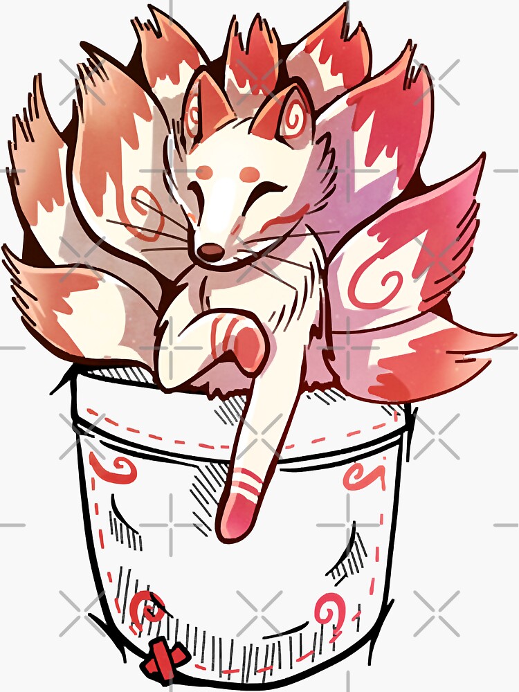 "Natural Fox Intelligent Creature Haunting Magic Pocket Cute Kitsune ...