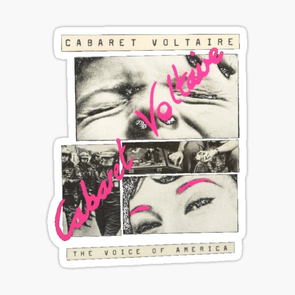 "CABARET VOLTAIRE BAND" Sticker for Sale by sheldontegan1 | Redbubble